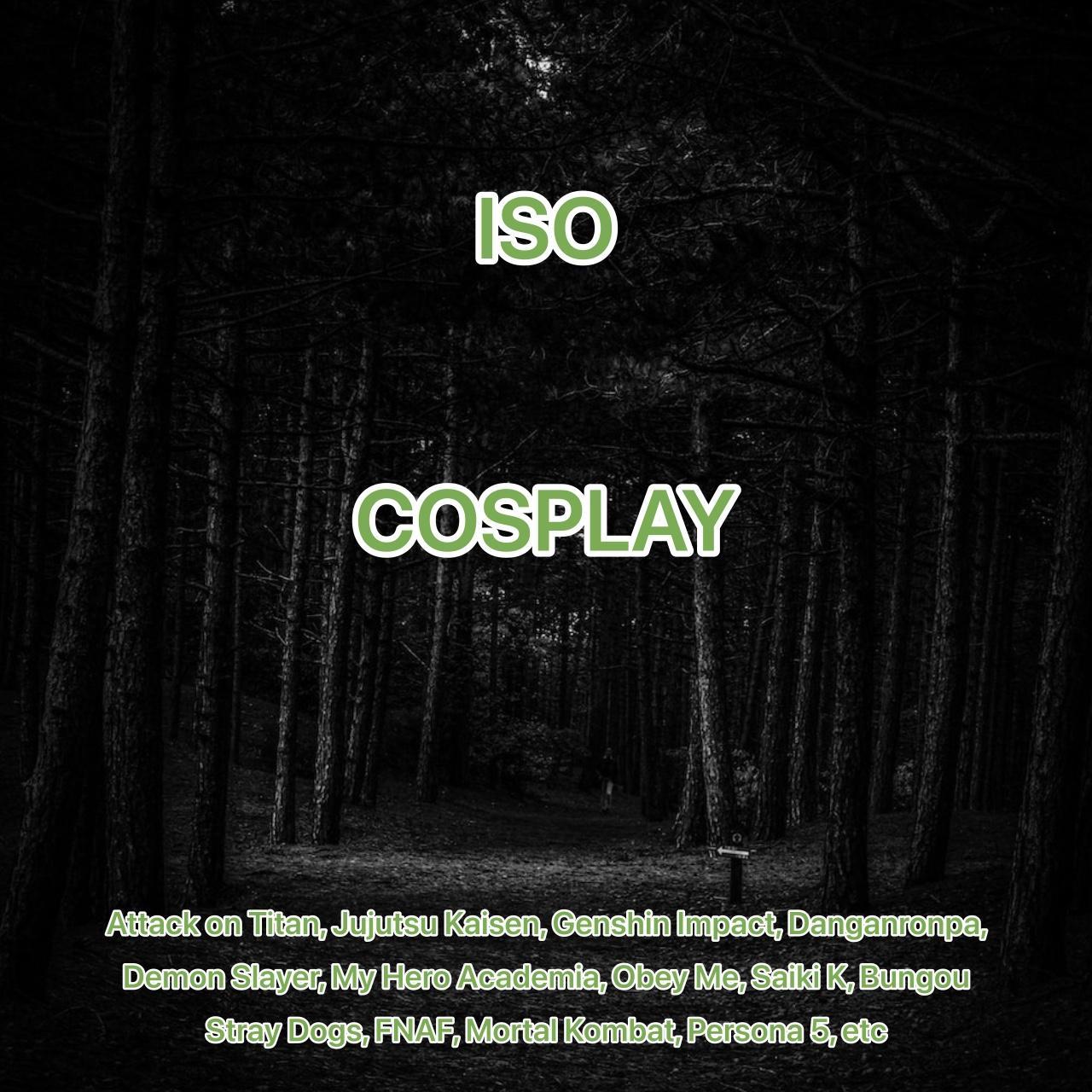 ISO all of these cosplays in a good or easily... - Depop