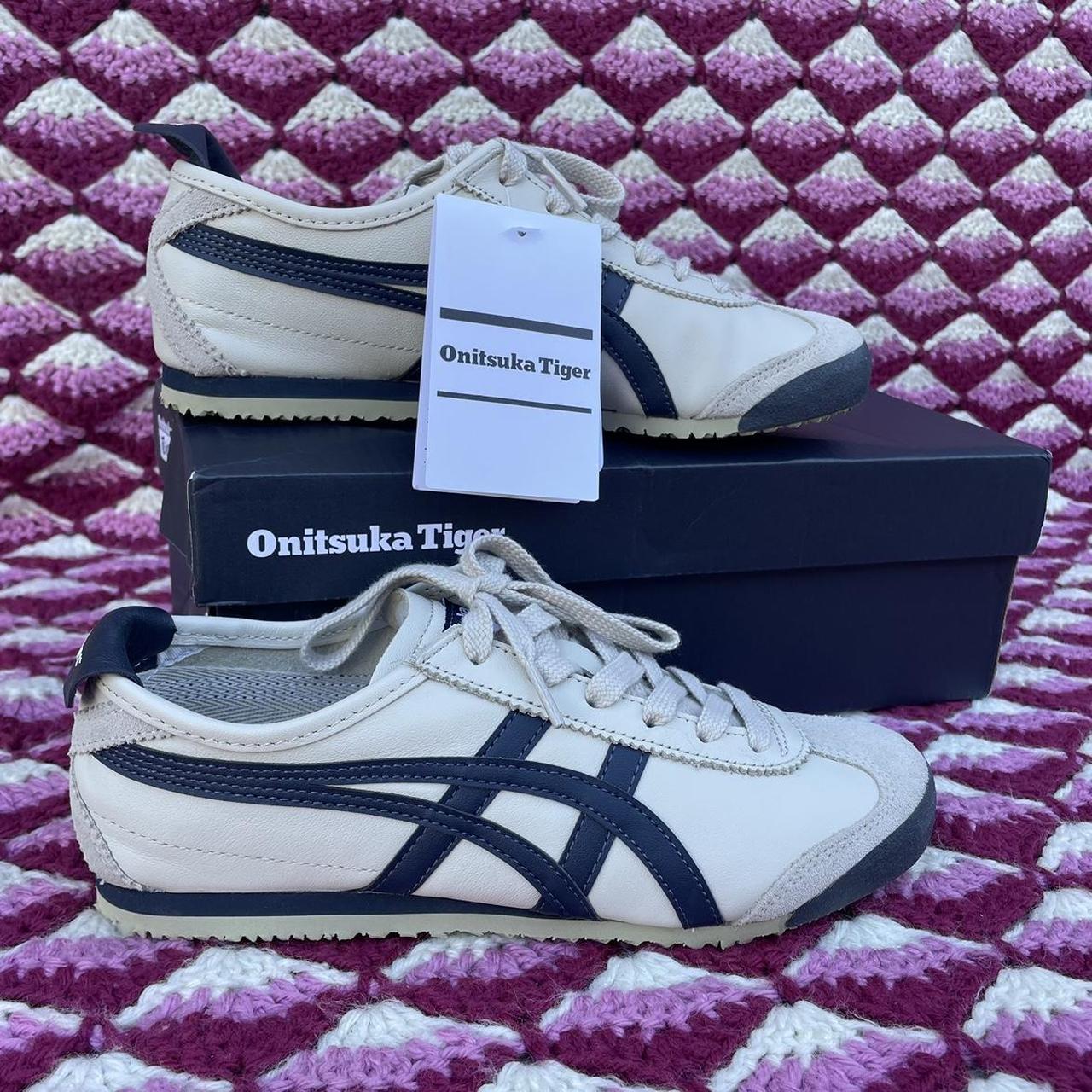 🧸onitsuka tiger mexico 66 🧸 birch/peacot color way... - Depop