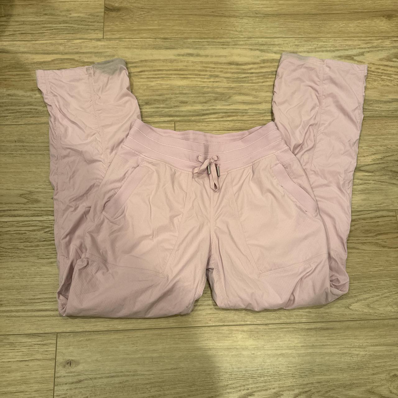 Light pink Lululemon dance studio pants A little... - Depop