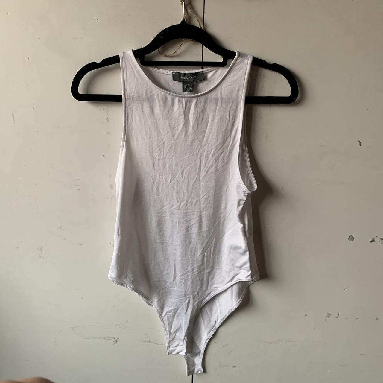 Primark white body suit, accidentally bought the... - Depop