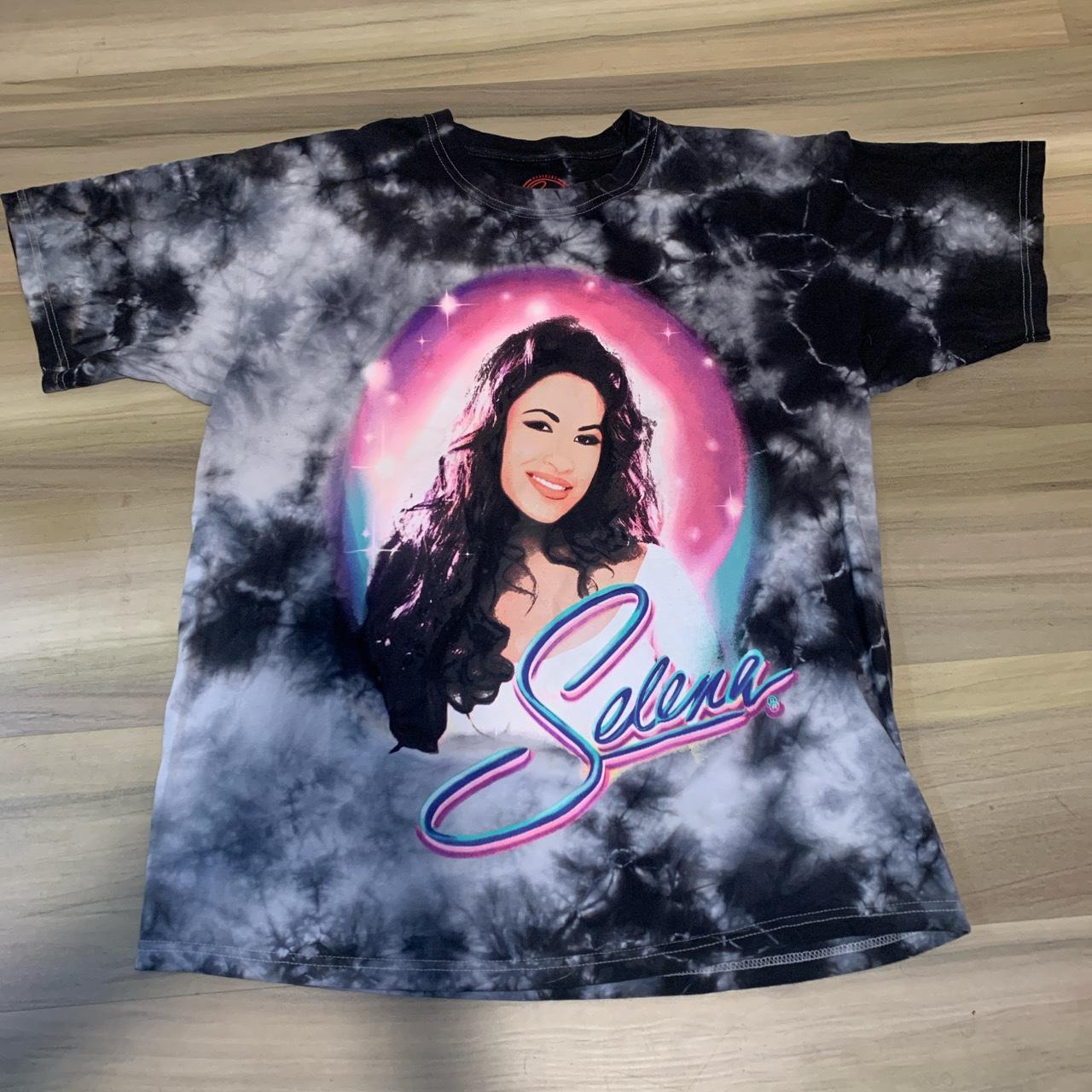 Official Selena merchandise graphic tee tie... - Depop