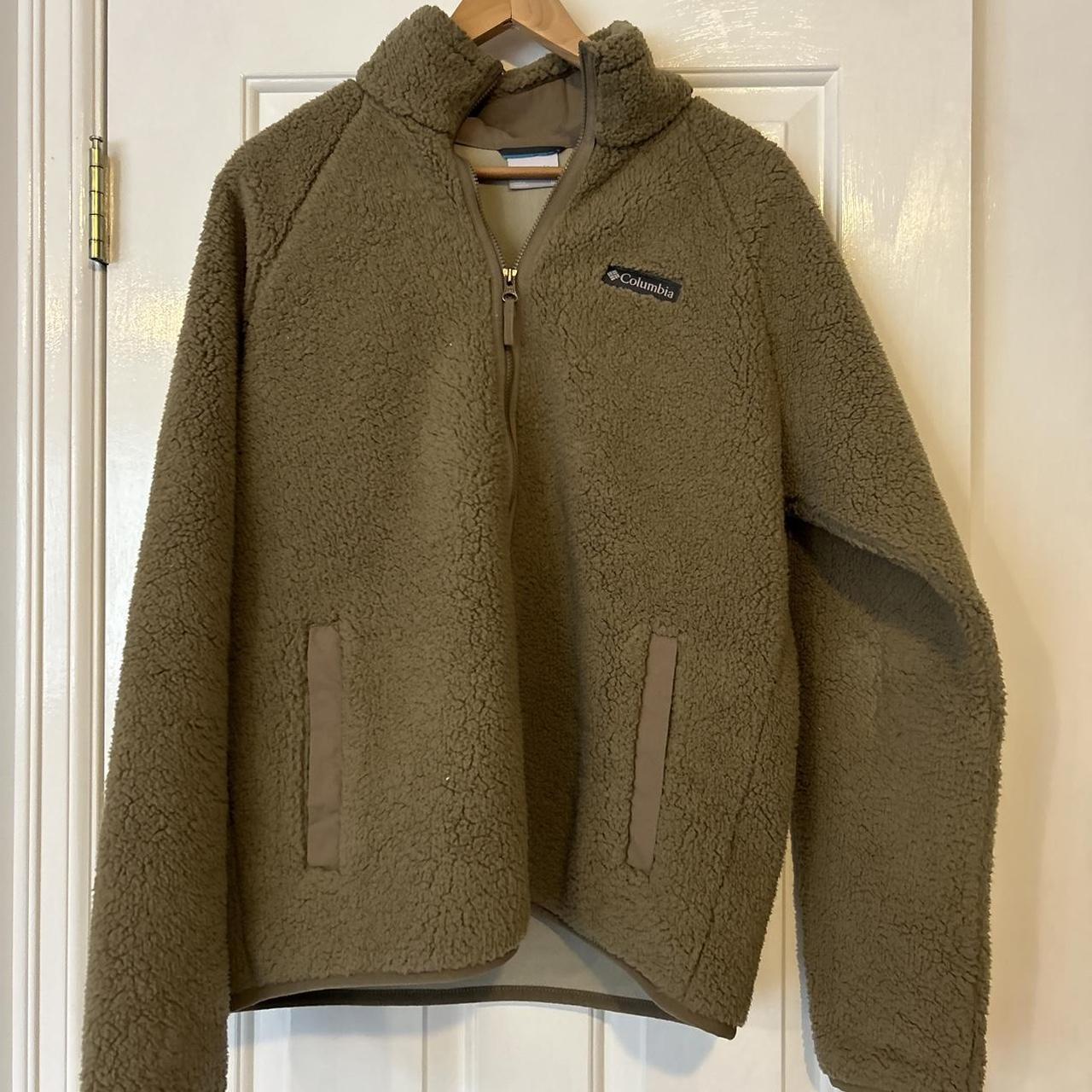 Columbia fuzzy jackets, size medium. - Depop