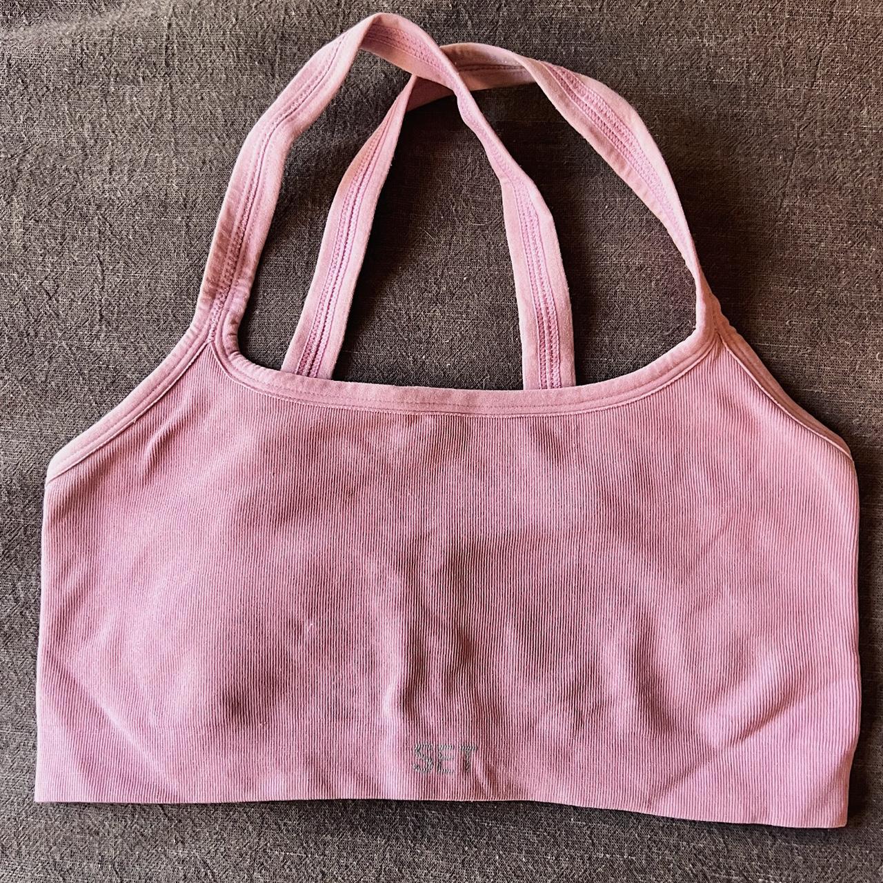 Set Active pink sports bra! I have a few styles of... - Depop