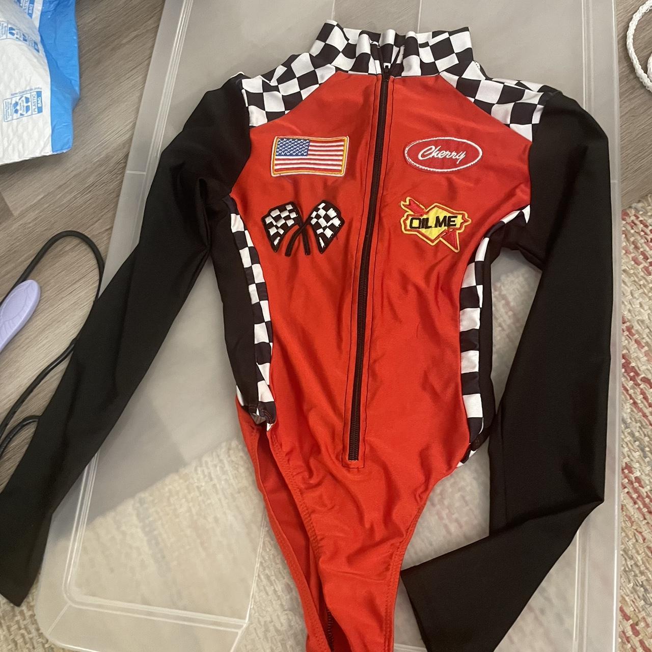 Race car Halloween costume worn once xs - Depop