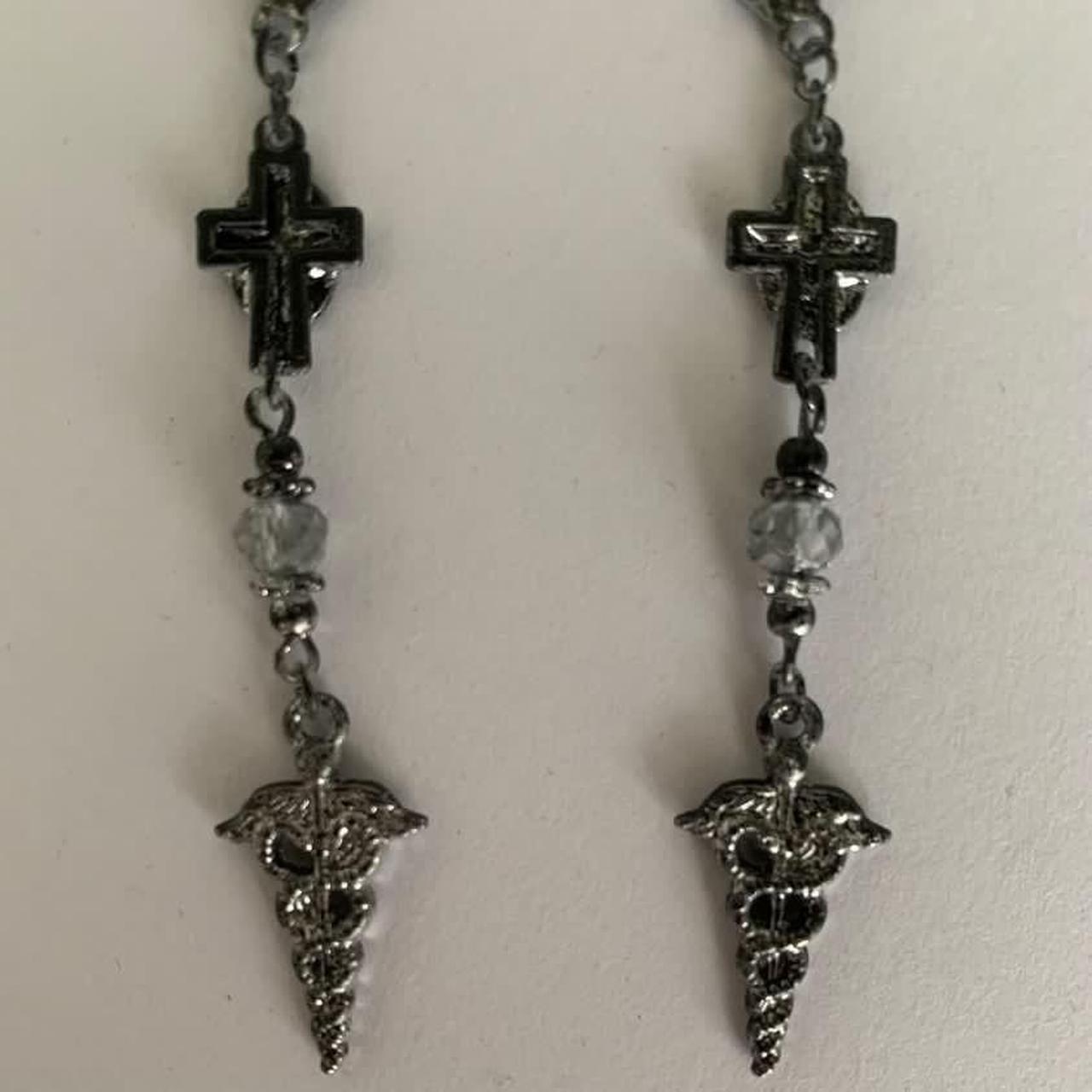 Jean Paul Gaultier 1990's Staff Sample Snake Skull... - Depop