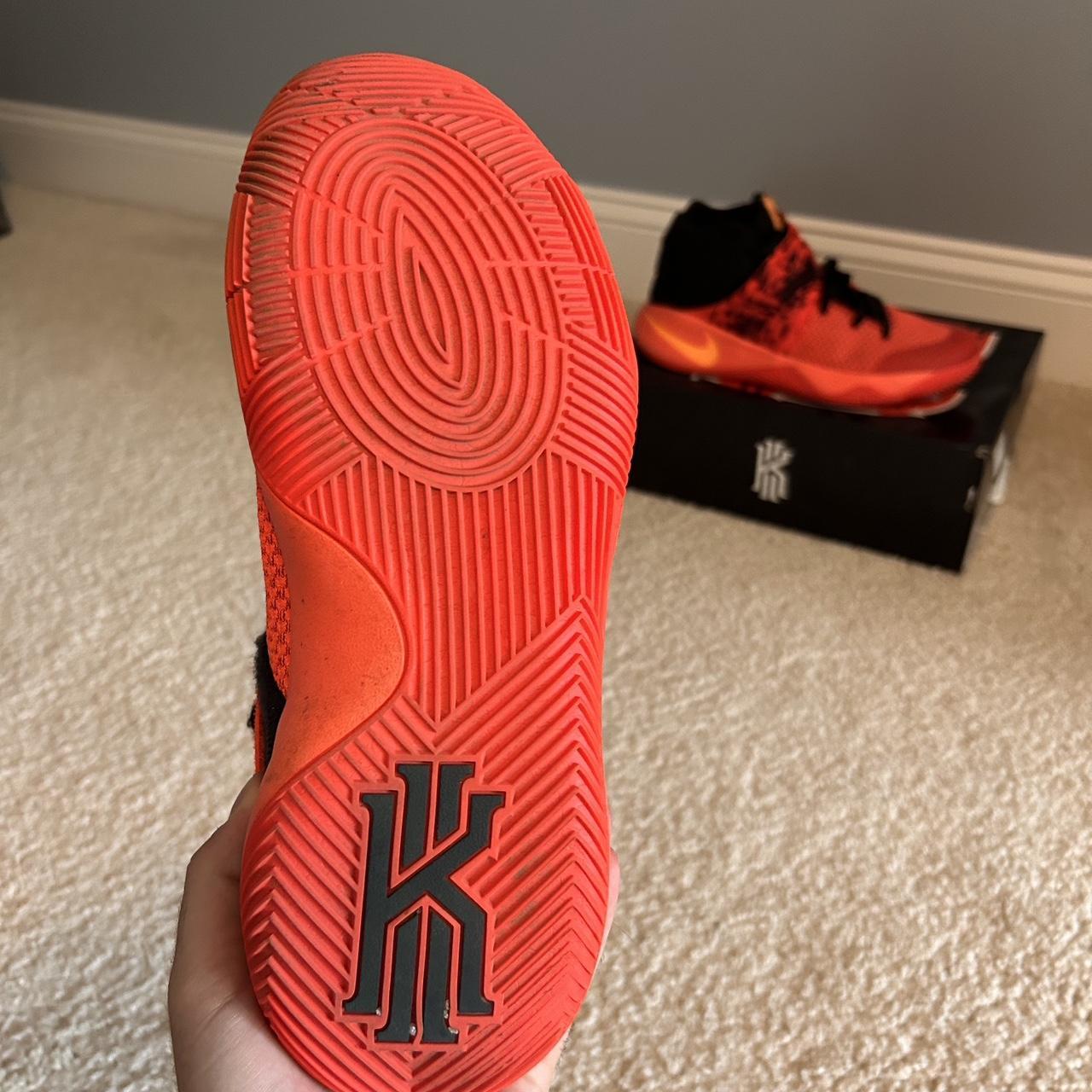 Kyrie 2 Bright Crimsons Size 10 - Depop
