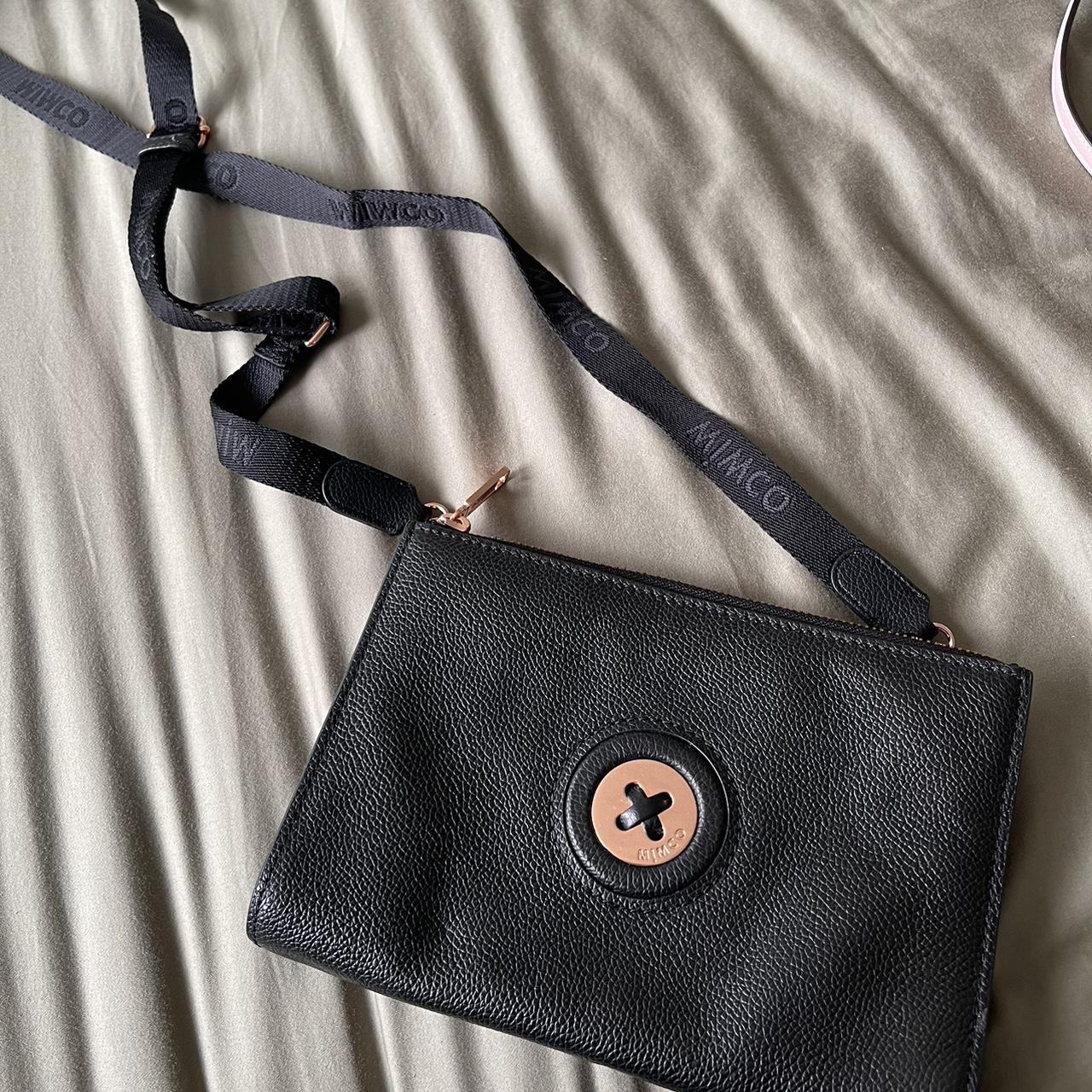 Mimco bag/pouch - detachable strap - worn once - Depop