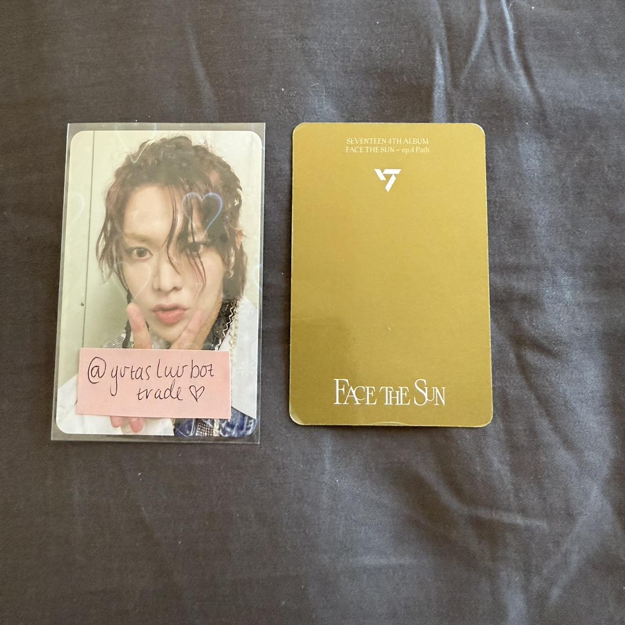 SEVENTEEN DK Face the Sun pc ! slightly damaged,... | Depop