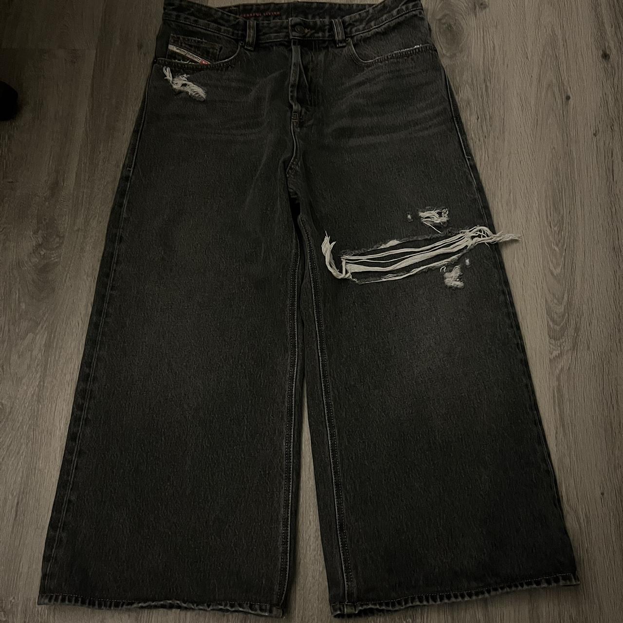 diesel d rise denim size 32x30/29 (leg opening: 12... - Depop