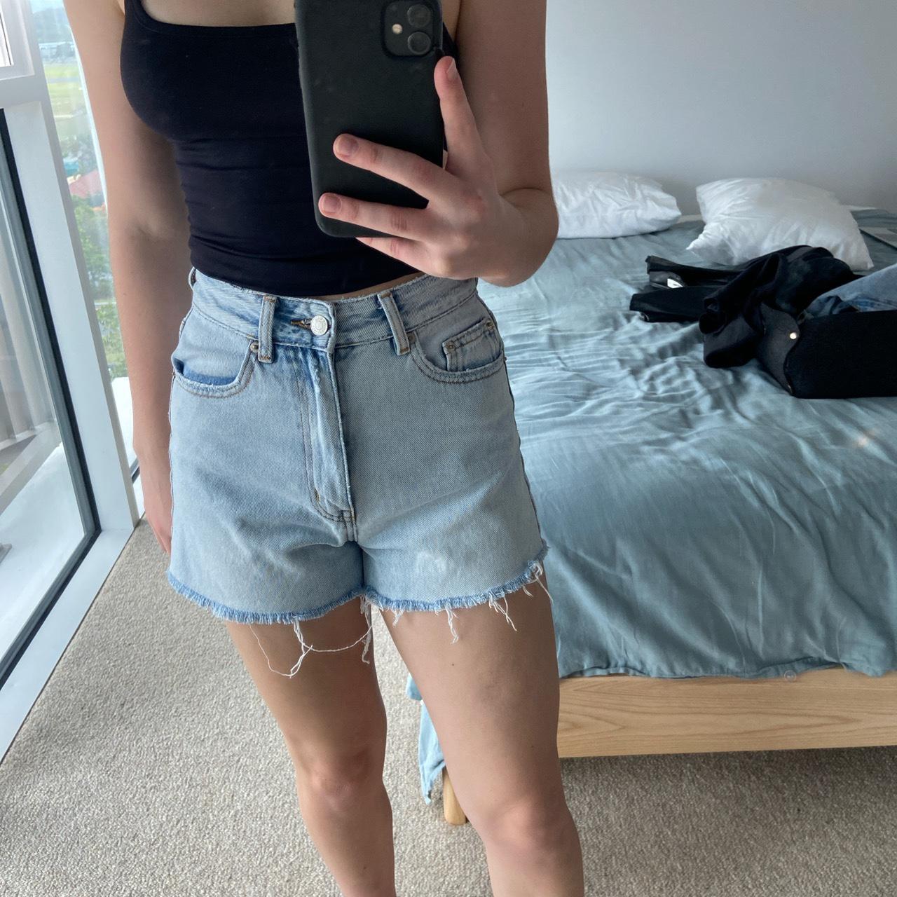 Glassons Denim Shorts - size 6 - Depop