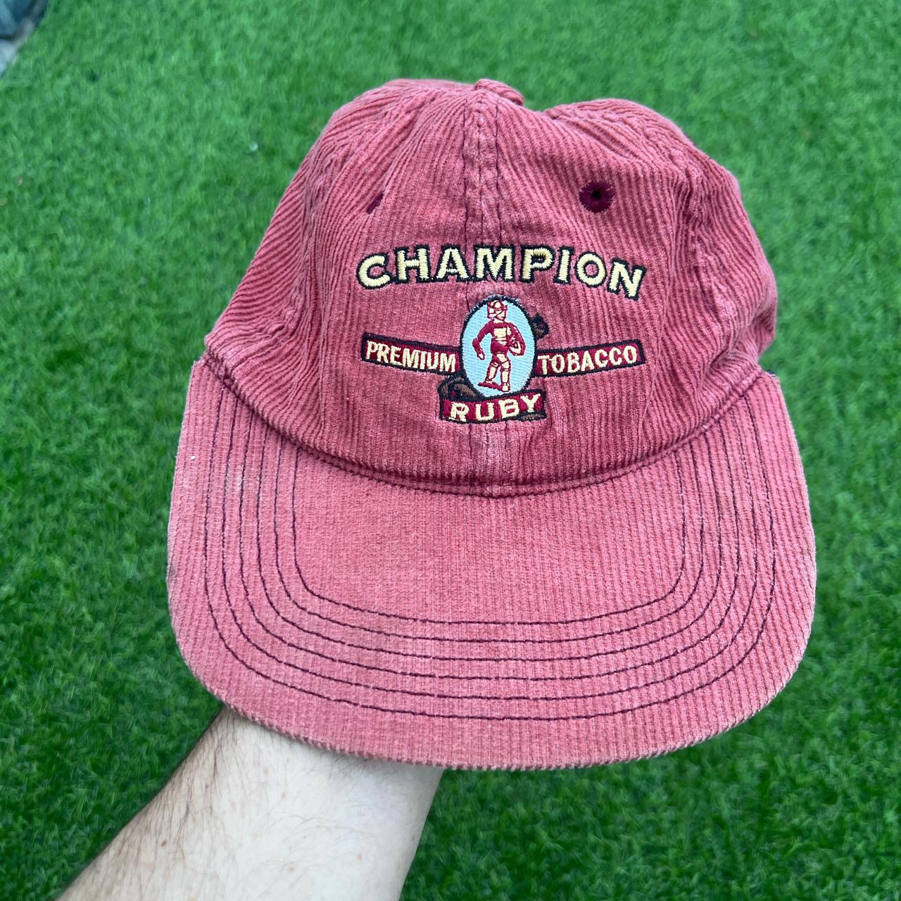 Champion Ruby Corduroy Hat .One Size .100%... - Depop