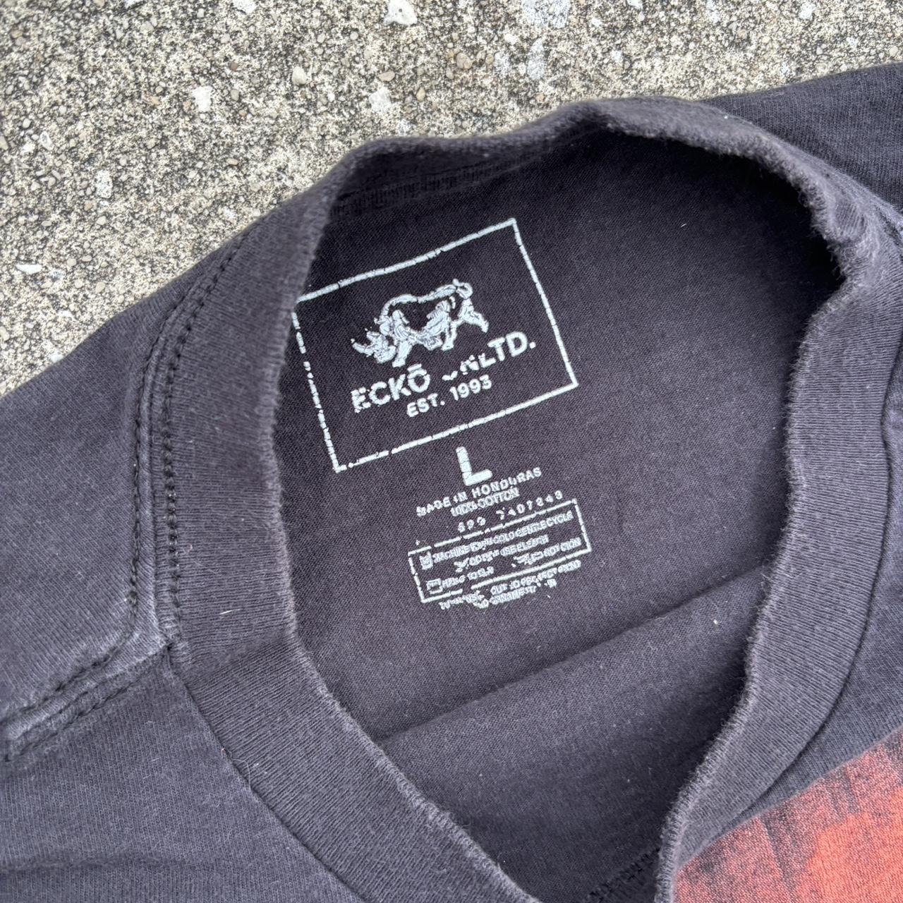 calm ecko unlimited y2k essentials piece size... - Depop