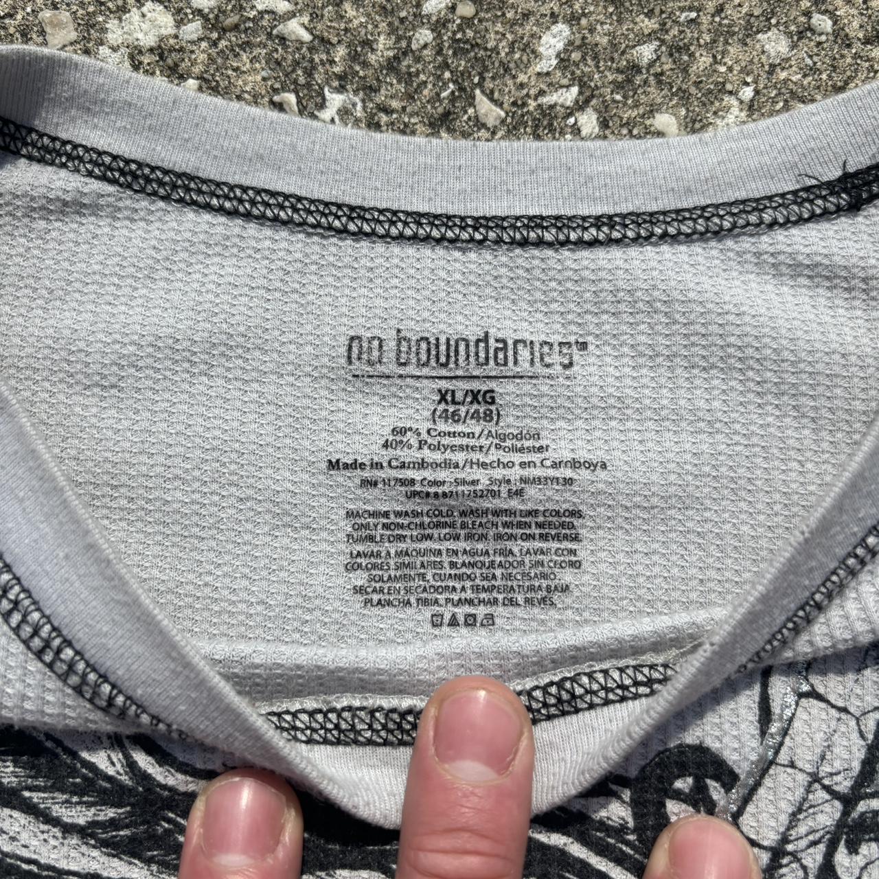 no boundaries y2k affliction emo grunge tribal... - Depop