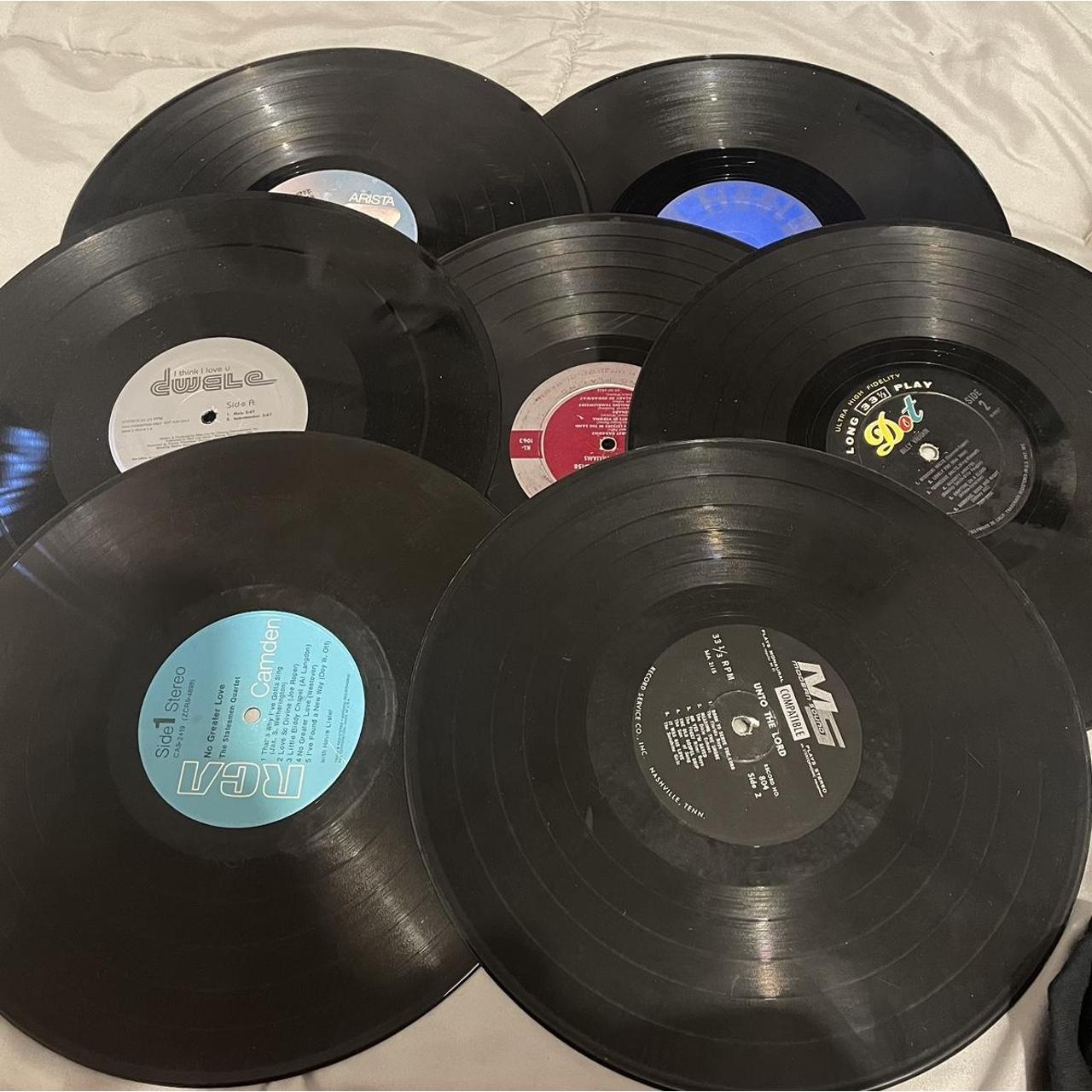 random record players - got it from the thrift... - Depop