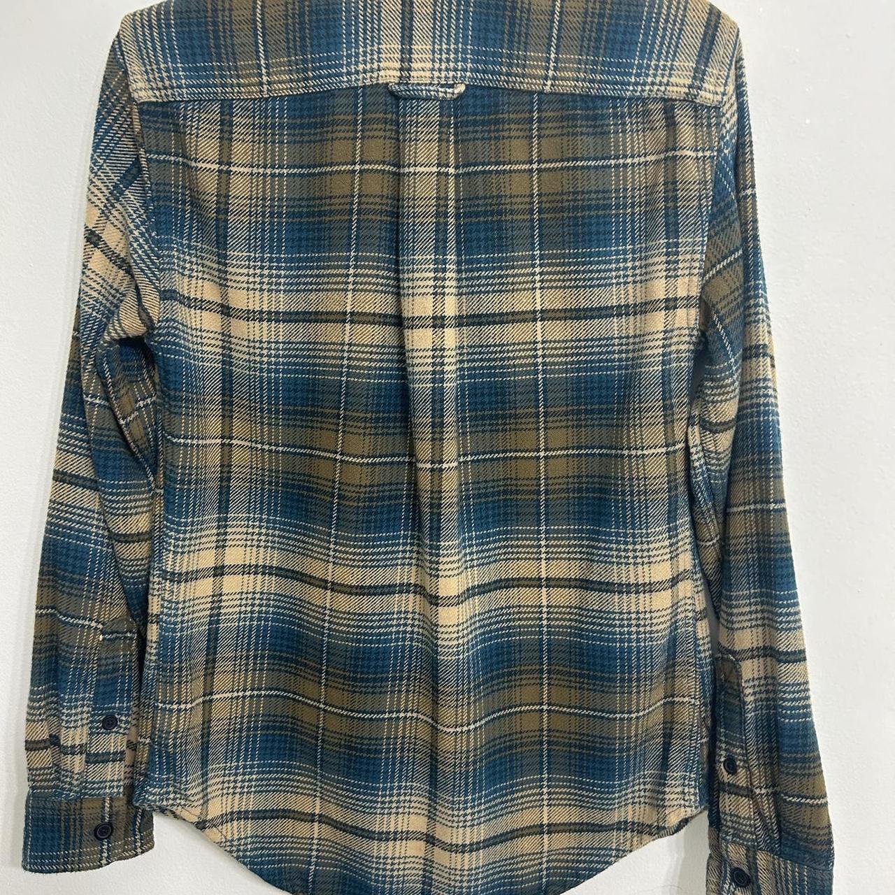 Free Assembly flannel button up shirt men’s XS, long... - Depop