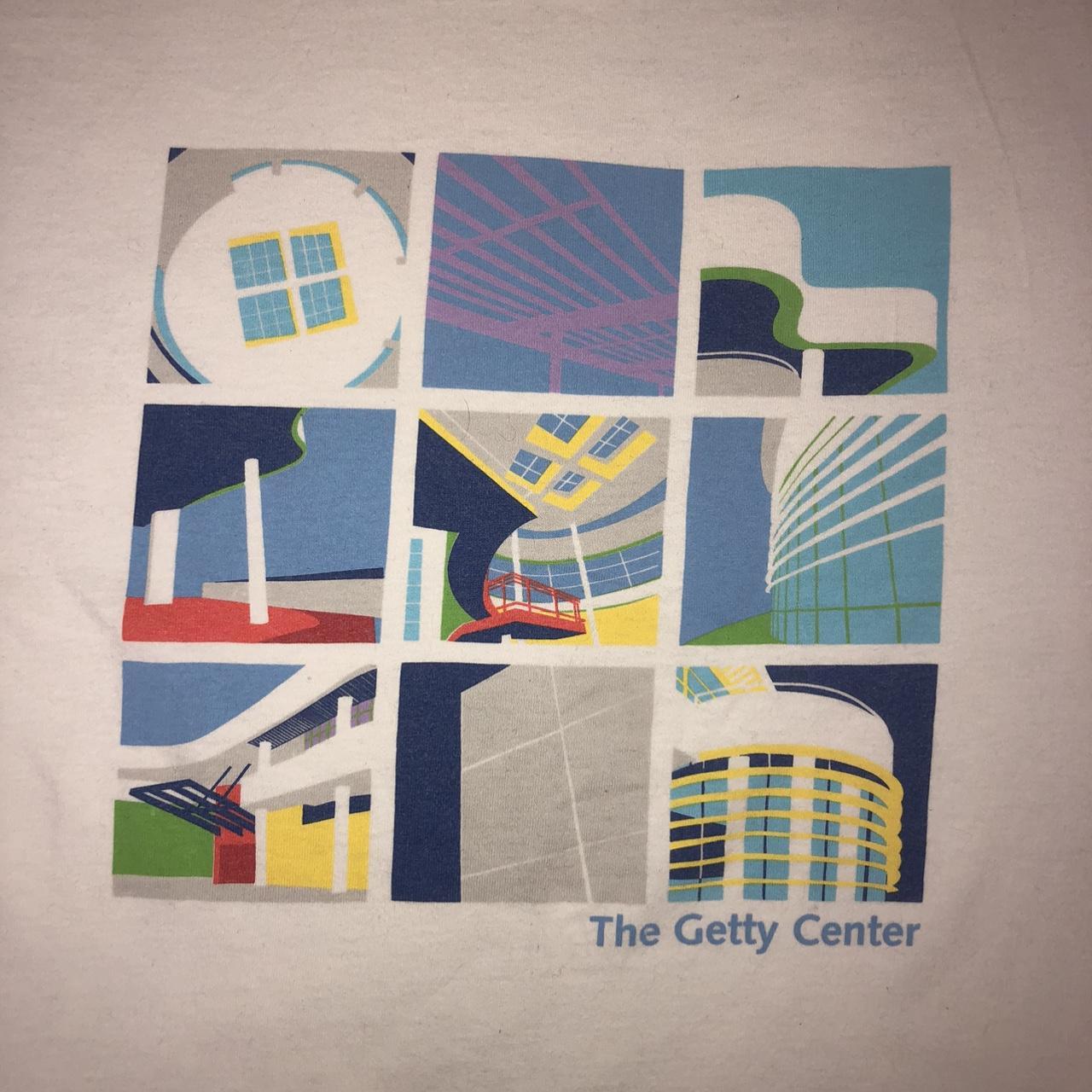 Vintage The Getty Center art museum t shirt size XL.... - Depop