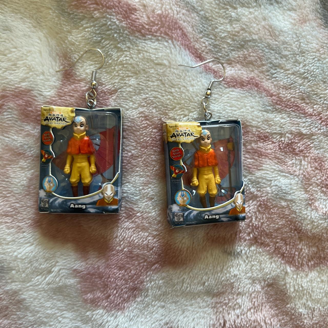 handmade toy mini brands avatar earrings! super cute... - Depop