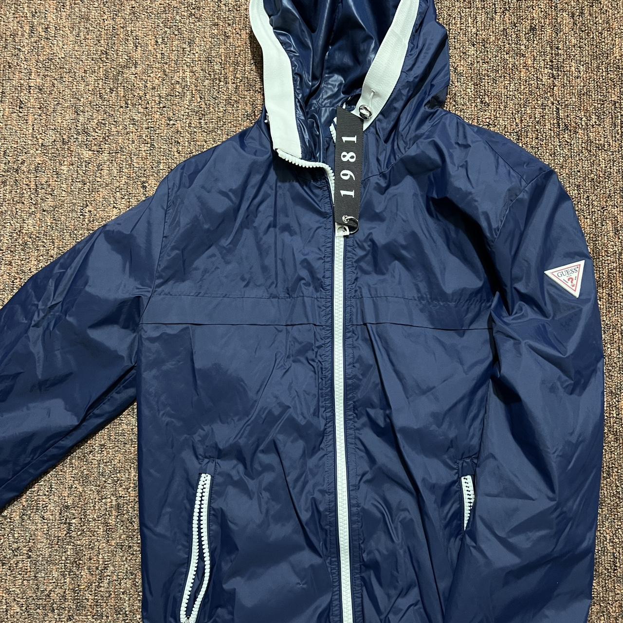 Guess wind jacket Worn #guess #jacket #windjacket... - Depop