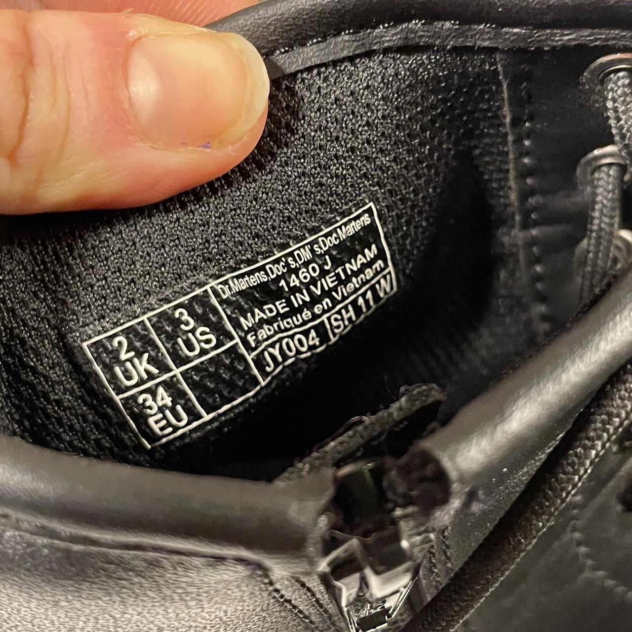 Women’s 5 doc martens (label is youth sizing) lace... - Depop