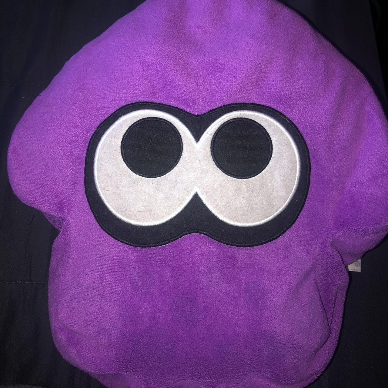Rare Purple Splatoon 2 plush some wear & kinda... - Depop