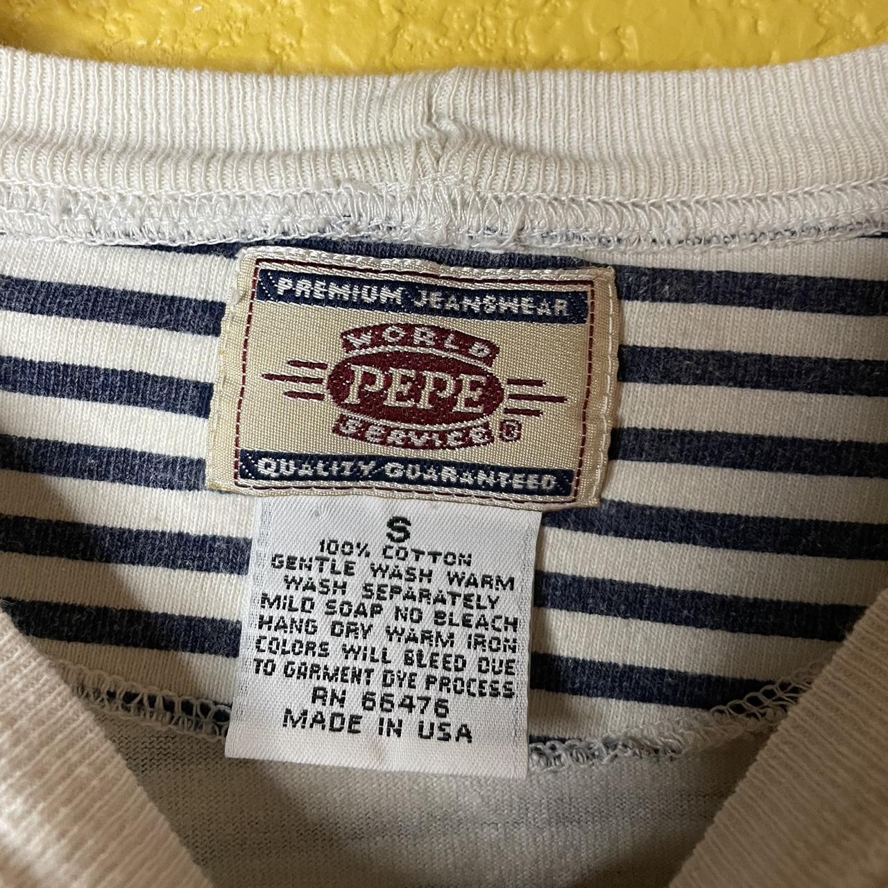 Vintage Pepe Jeans Shirt Size Medium 9/10 Cond No Flaws - Depop