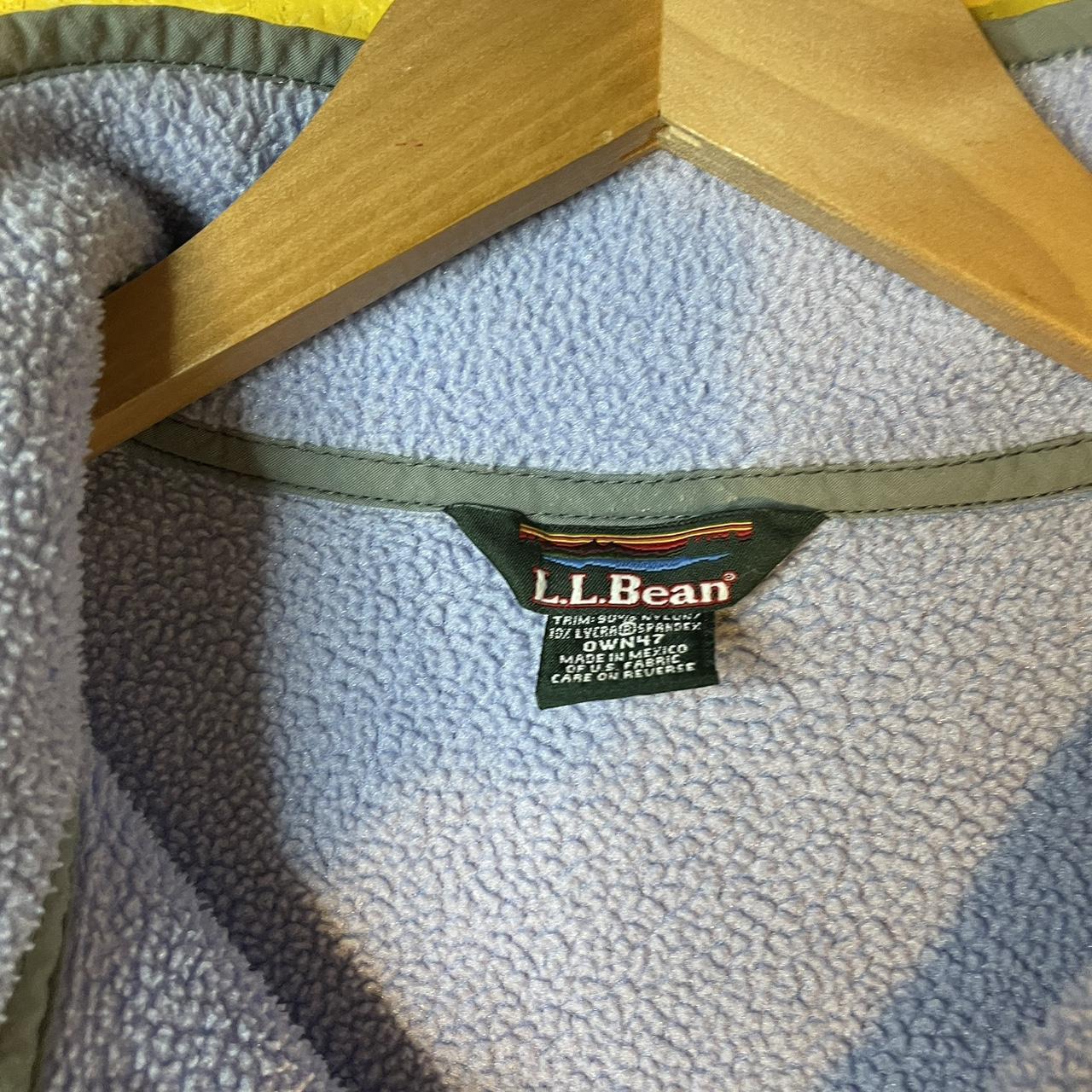 Vintage LL Bean Fleece Pullover Size Medium Cond 9/10 - Depop