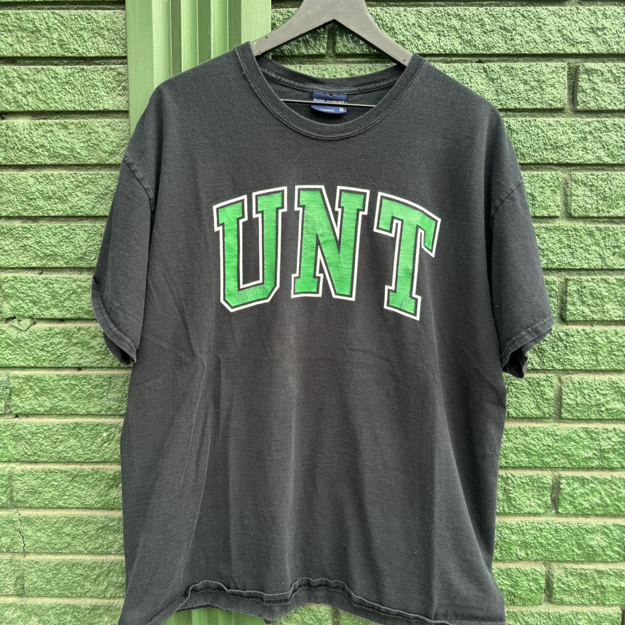 VINTAGE UNT COLLEGE TEE SIZE XLARGE COND 8/10 | Depop