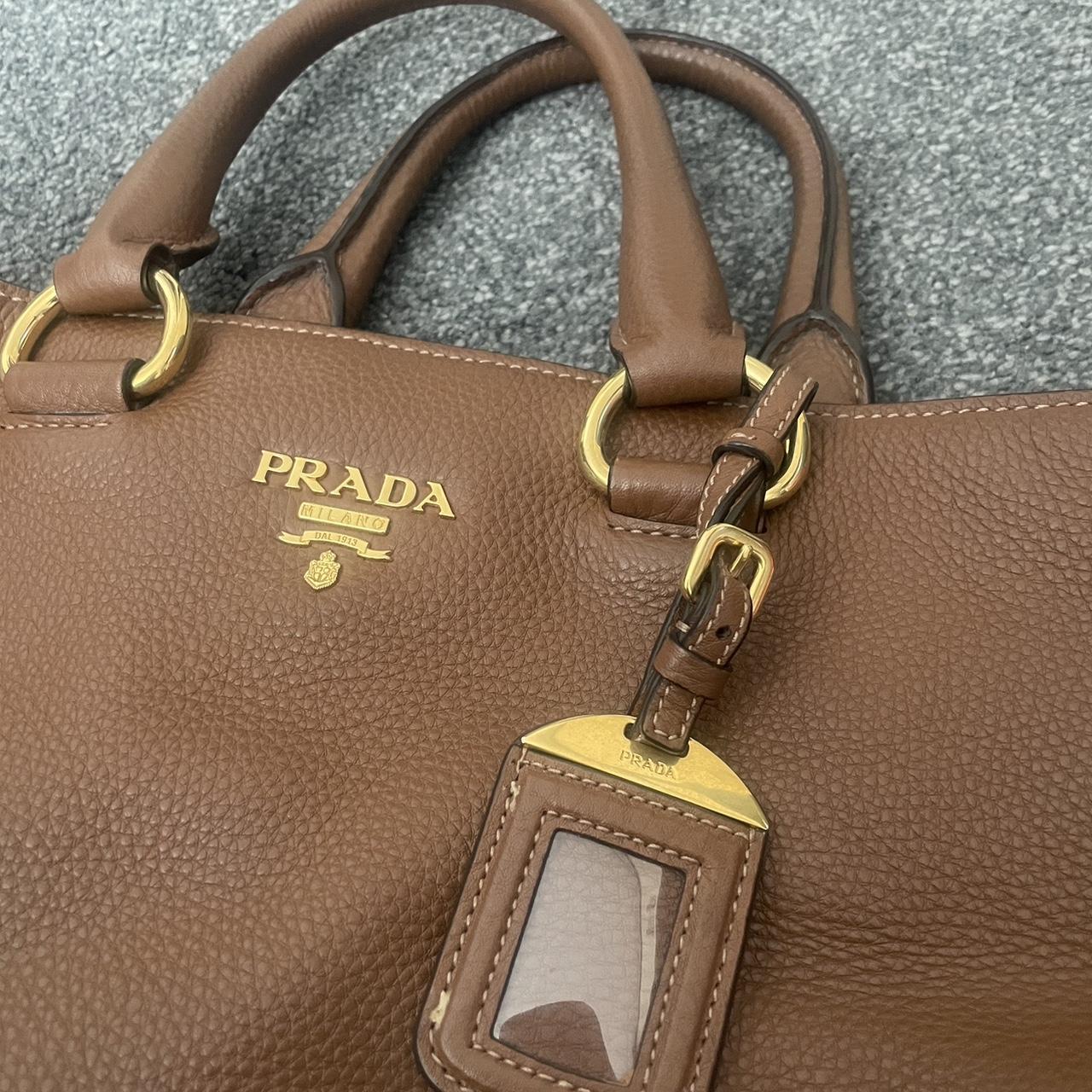 Prada Women's Tan Bag | Depop