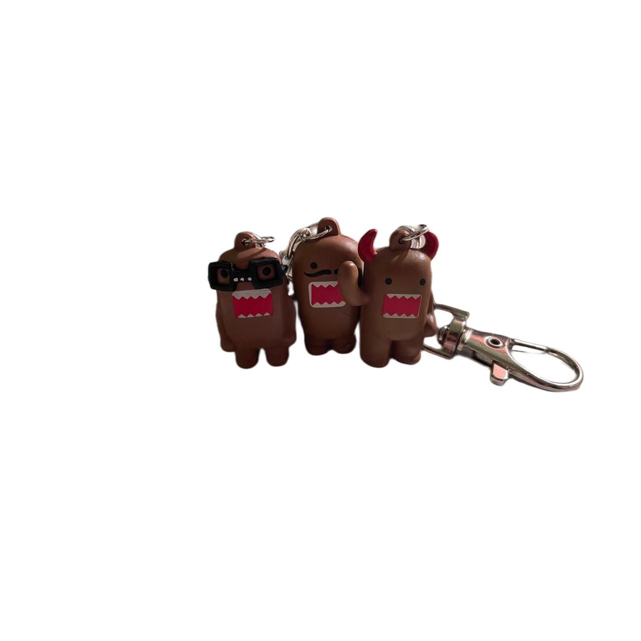 domo kun keychains! handmade by me out of old domo... - Depop