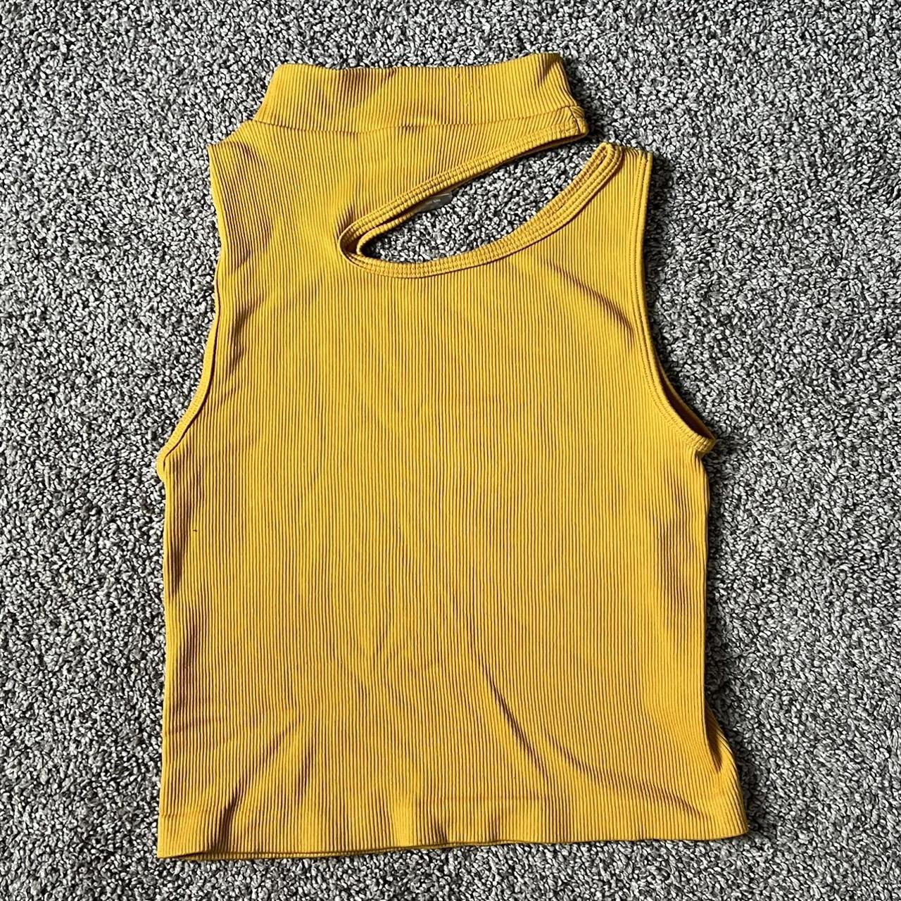 Target Women's Yellow Vest | Depop