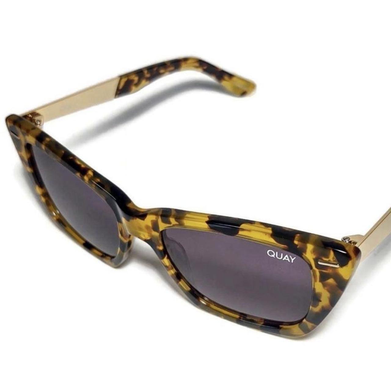 Quay Australia Tortoise Frame Sunglasses Never Depop