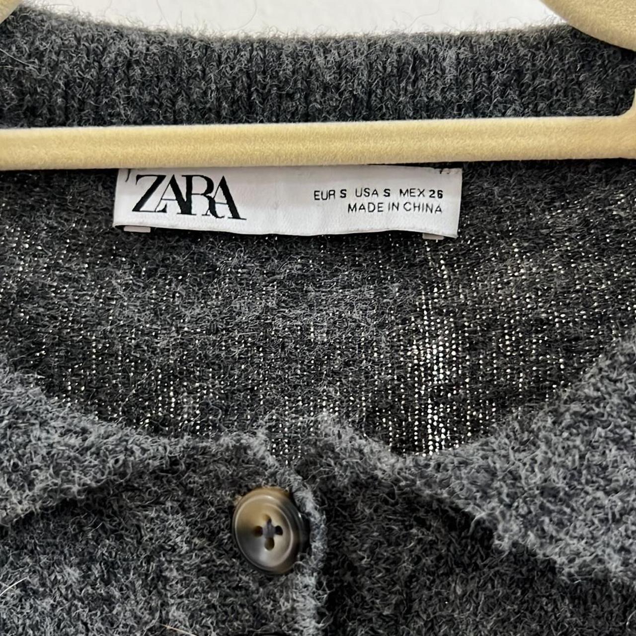 Zara soft sweater with buttons - Depop