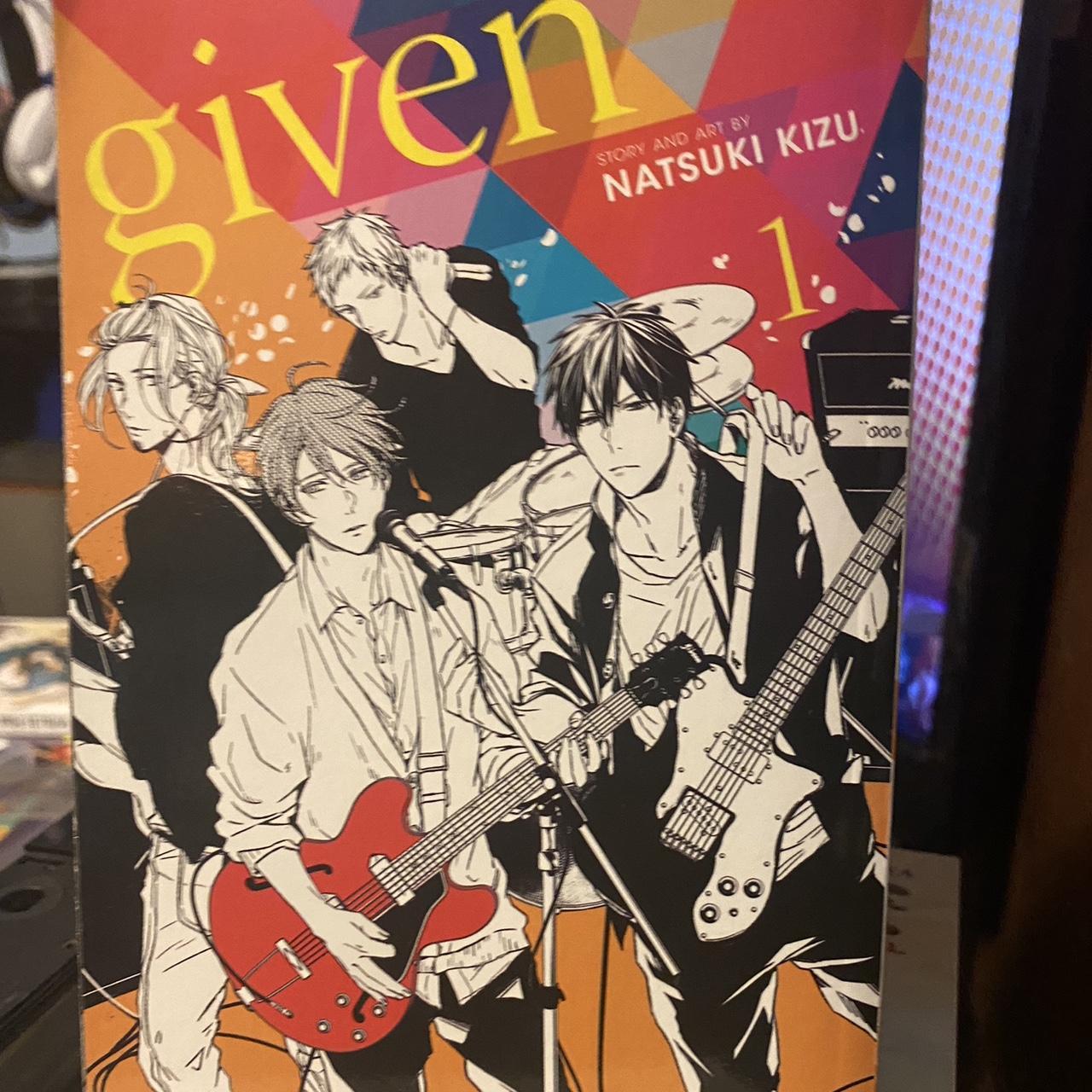 Given Vol. 1 manga no tears or rips shipping... - Depop