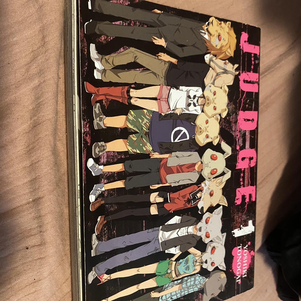 Judge manga vol 1 bit of minor self wear but... - Depop