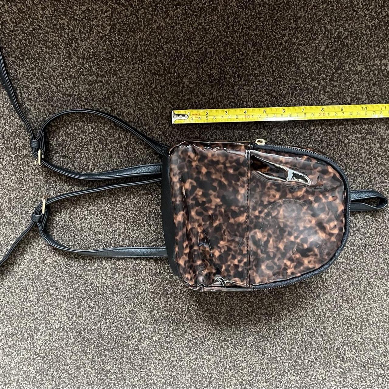 TYPO Mini backpack Leopard print design Waterproof... - Depop