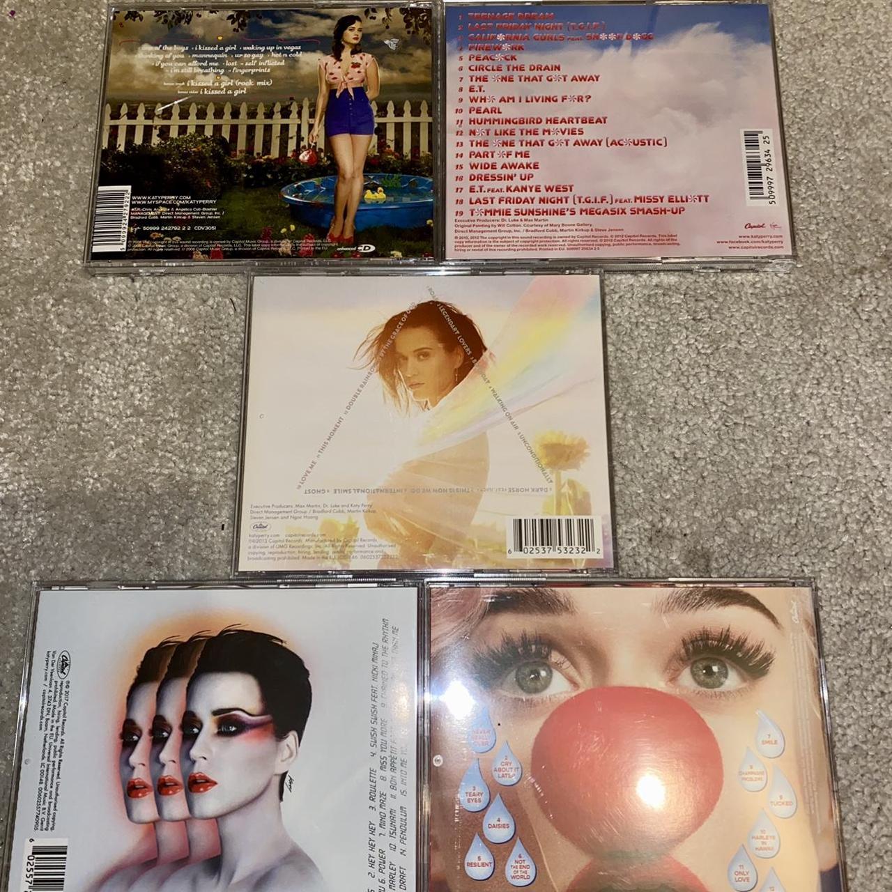 Katy Perry Discography CD Bundle! Slightly used... - Depop