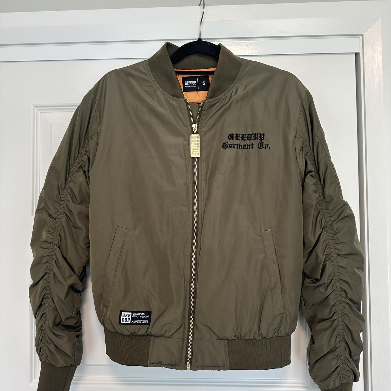 Geedup Co Bomber Jacket Worn a few times, brand new... | Depop