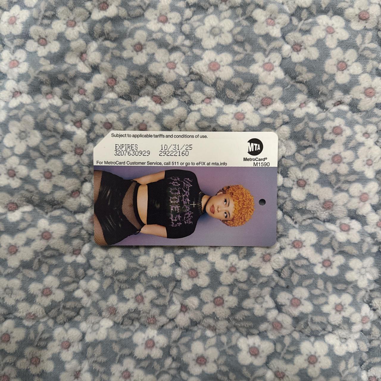 ICE SPICE METRO CARD | Depop