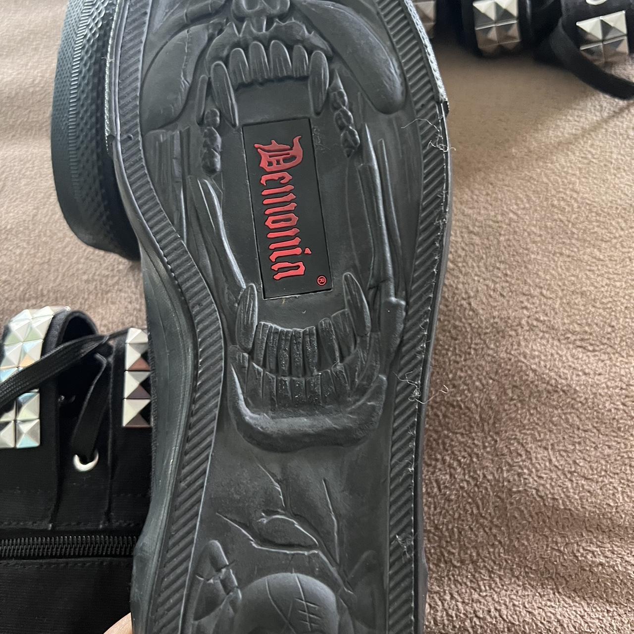 Demonia Deviant 203, Only worn twice. Shipping is... - Depop