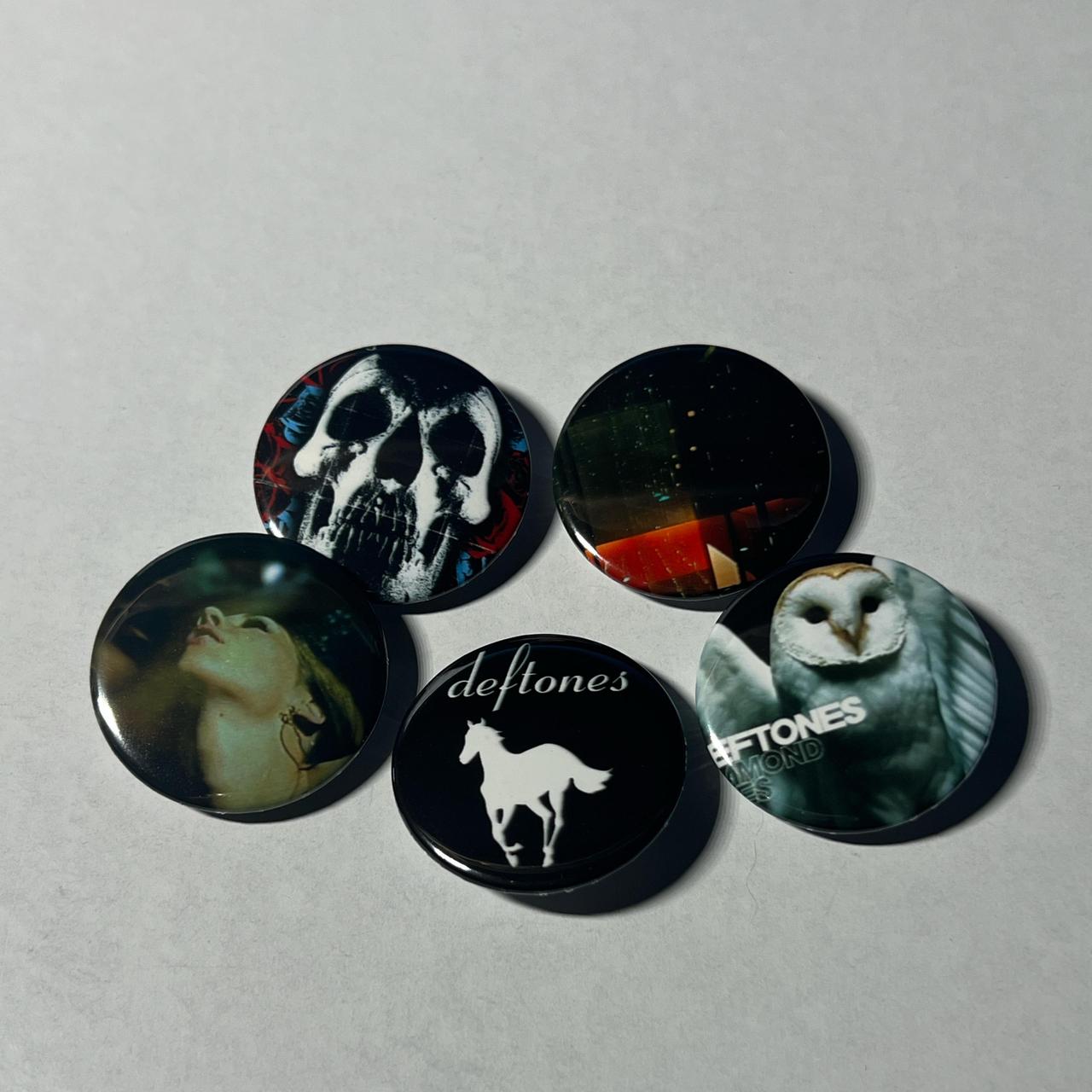 Deftones Button Pin Set! #button #pin #album... - Depop