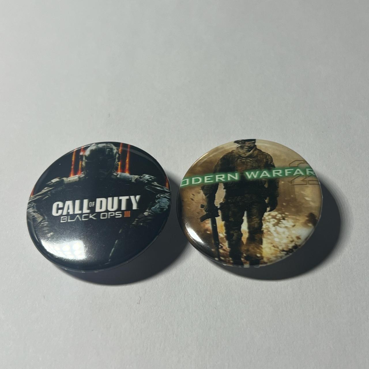 Call Of Duty Button Pin Set! Words are a little cut... | Depop