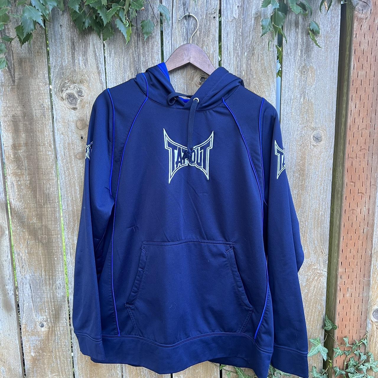 - y2k Tapout hoodie - size L - navy blue color - 2... - Depop