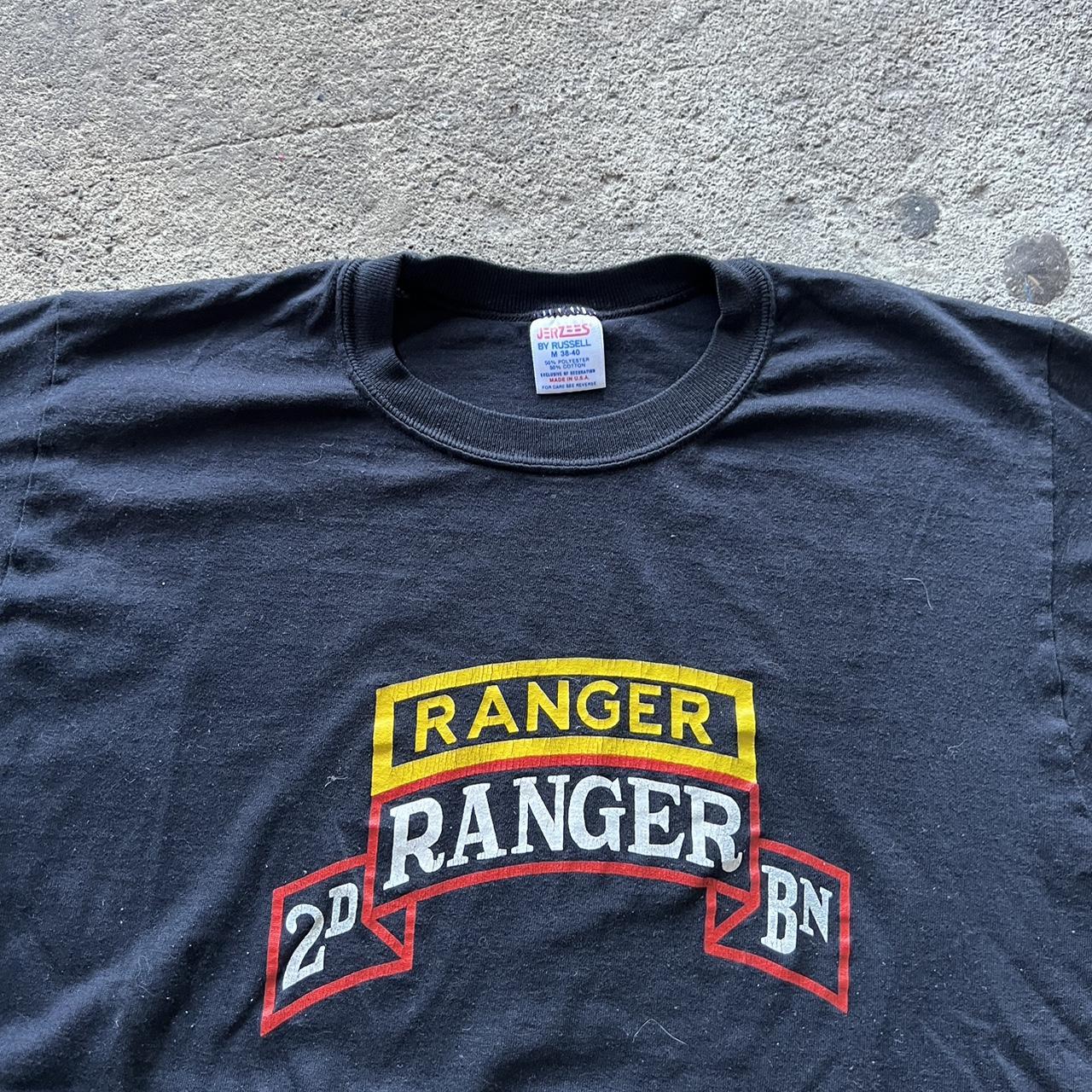 - Vintage 80’s Jerzees by Russell ranger t shirt -... | Depop