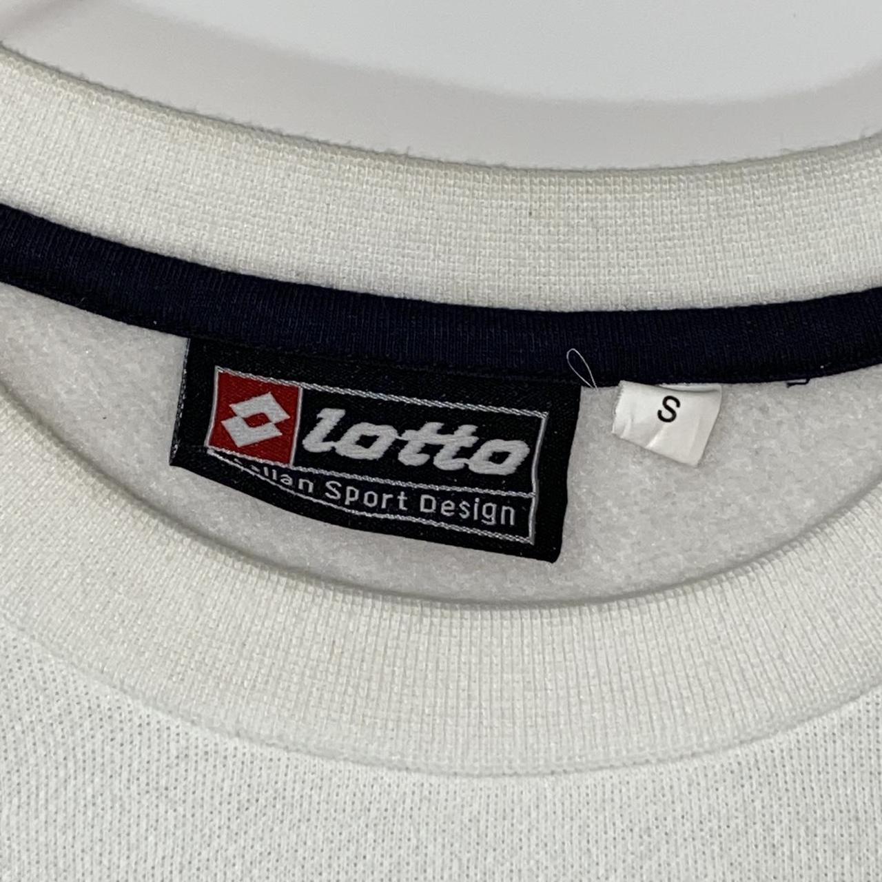 Small lotto sweatshirt. Off white. - Depop