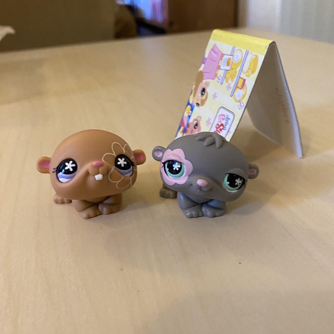 Littlest Pet Shop Flower Hamsters LPS 625 624