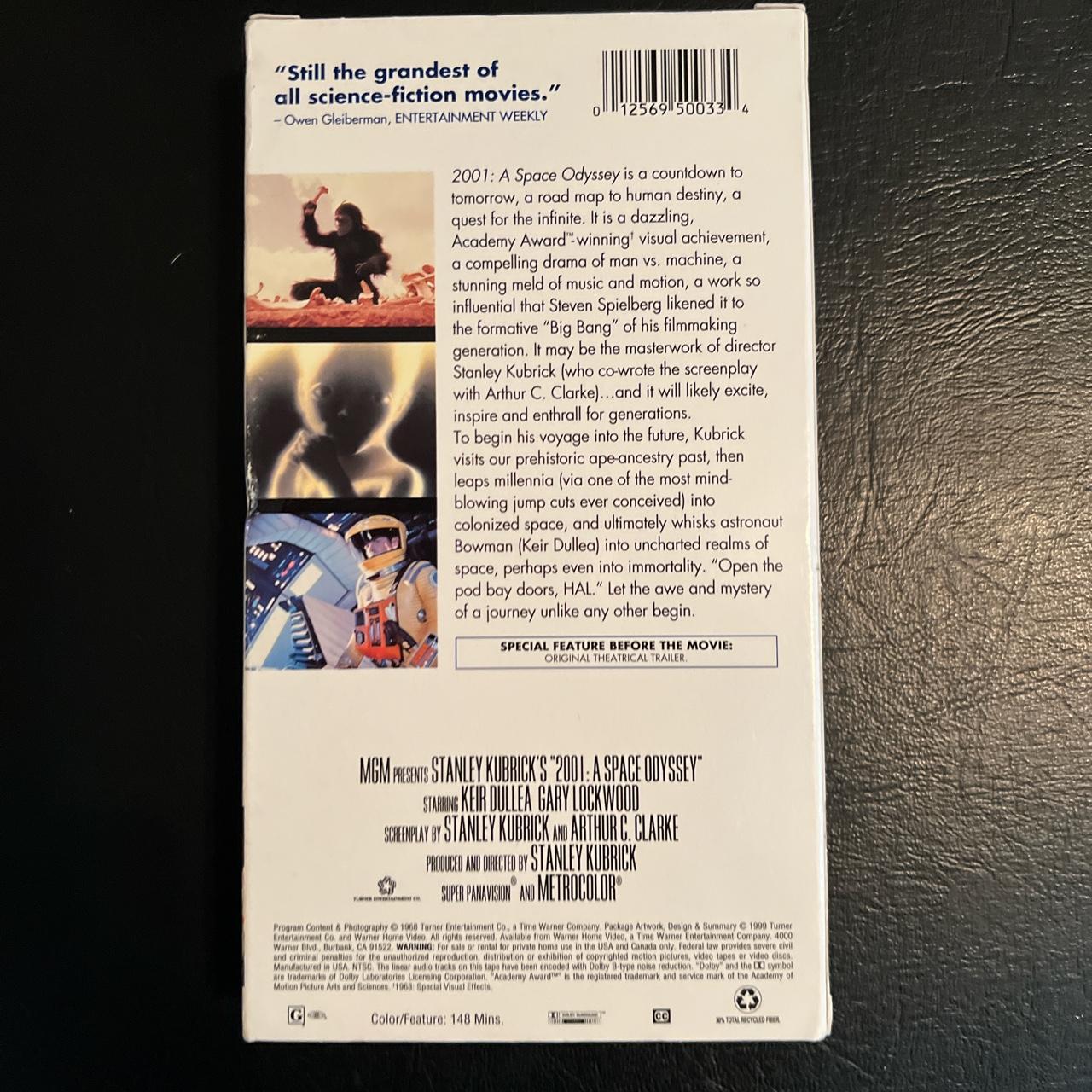 2001 a space odyssey vhs tape - Depop