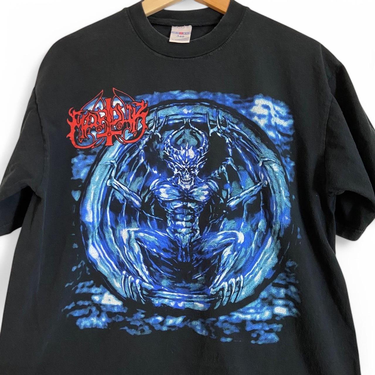 Vintage 90s Marduk Nightwing Black Metal Band... | Depop