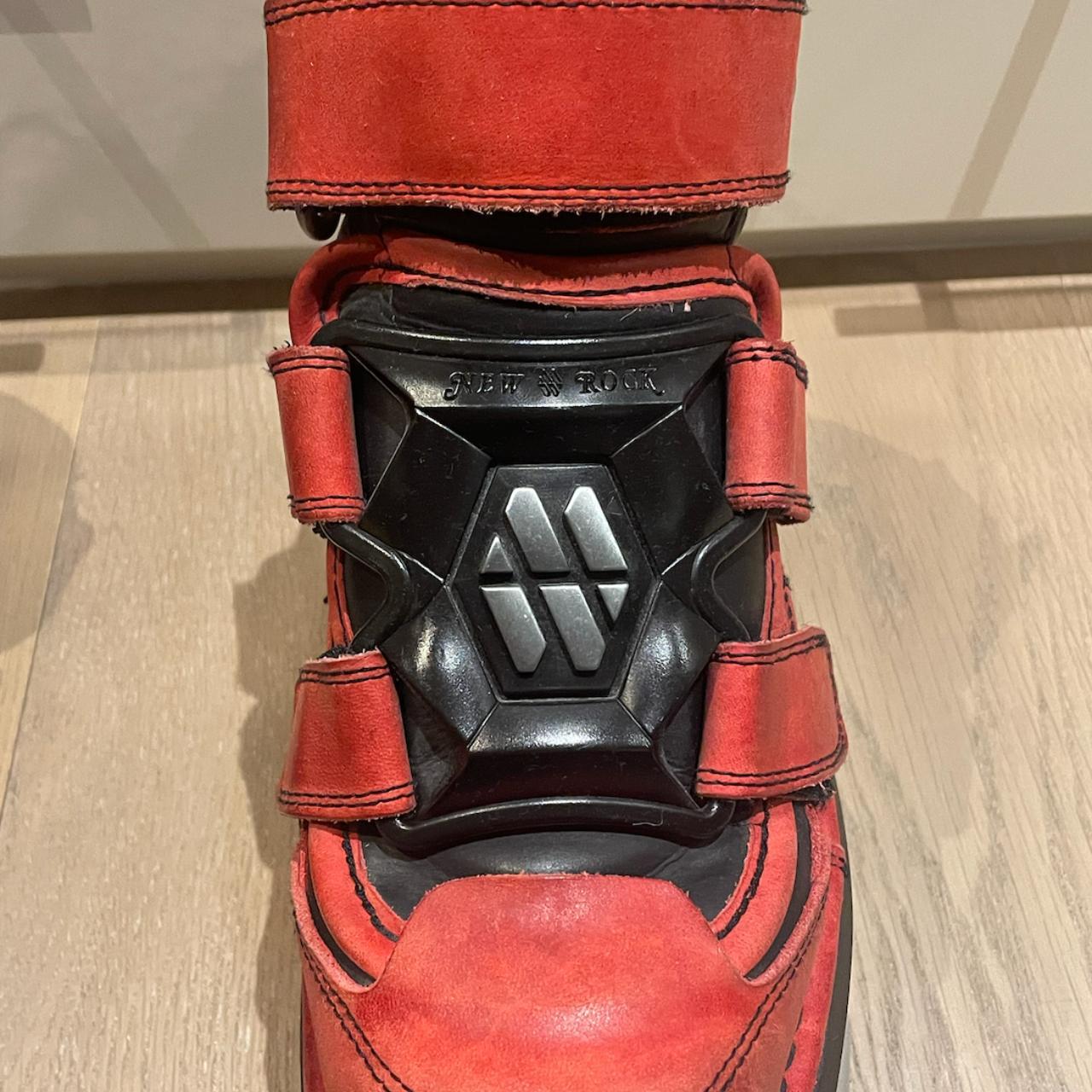 Cool red and black New Rocks 🖤 Dm for more... - Depop