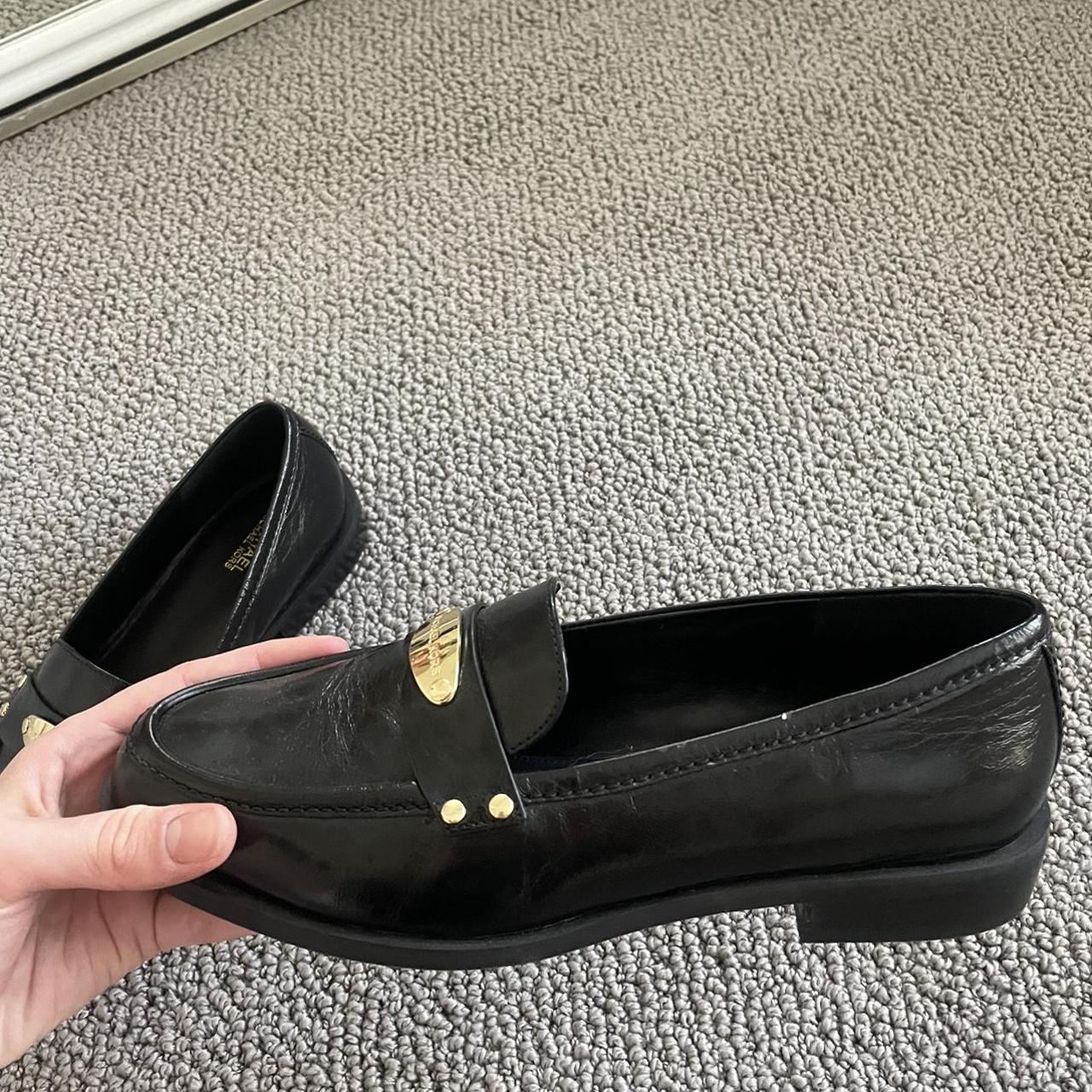 Michael Kors Women's Black Loafers | Depop