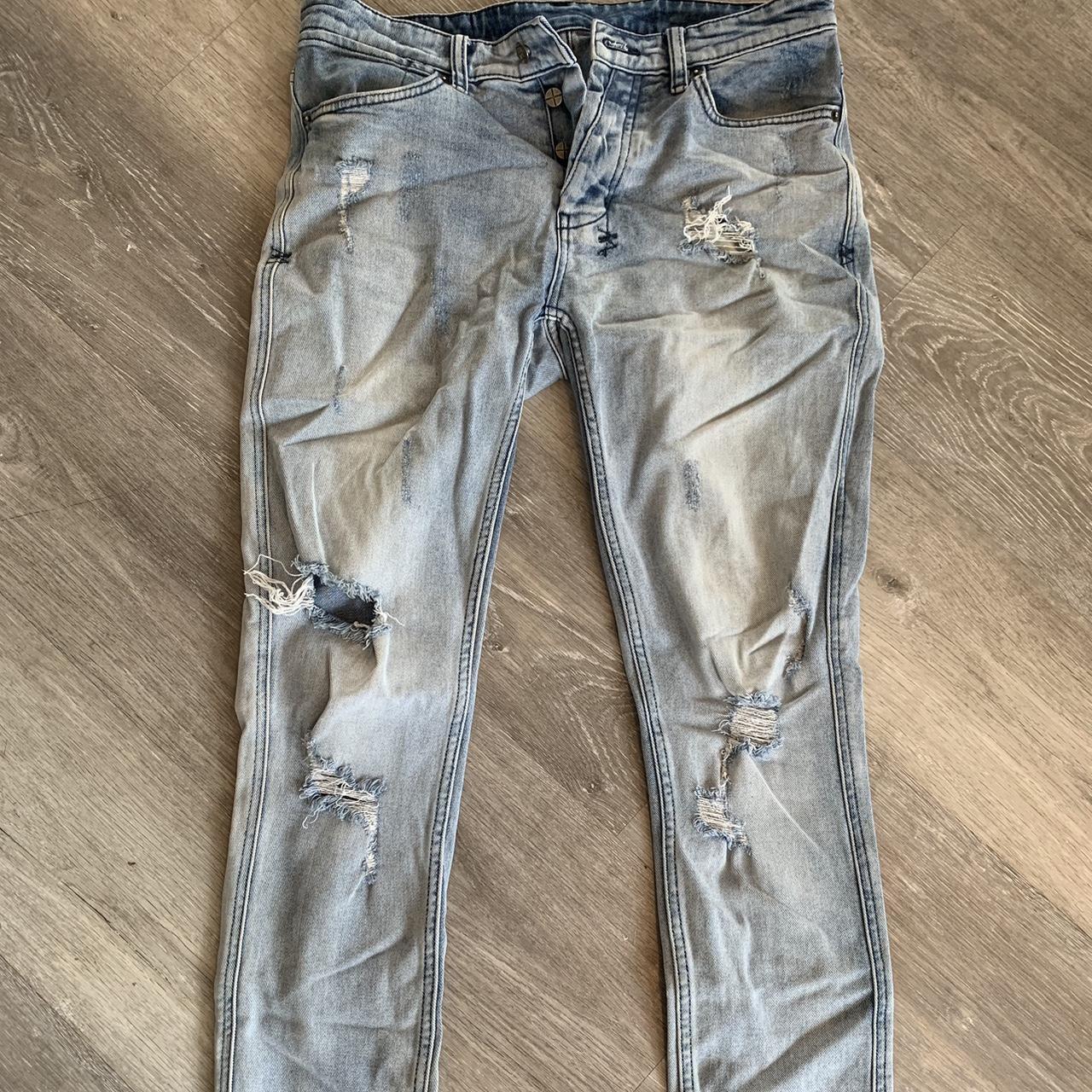 Ksubi jeans just wrinkled great condition price is... - Depop